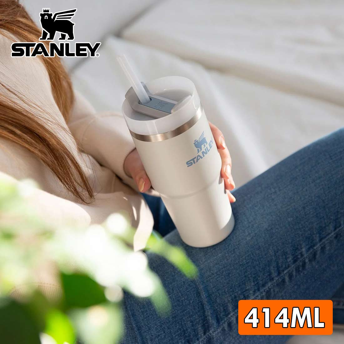 スタンレー H2.0 真空 スリムクエンチャー 414ml 保温 保冷 ストロー ボトル タンブラー 国内正規品 | 販売ブランド,サ行,スタンレー |グリーンヒナタ本店
